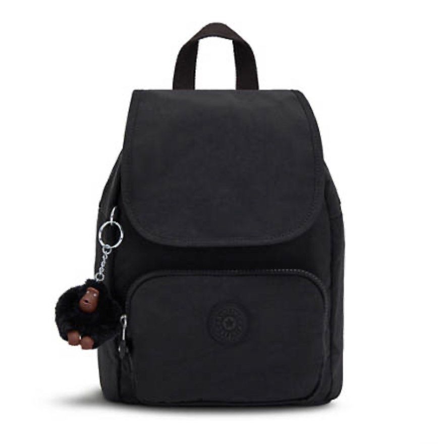 Kipling MARIGOLD Black Tonal Backpack, Women's Fashion, Bags & Wallets ...