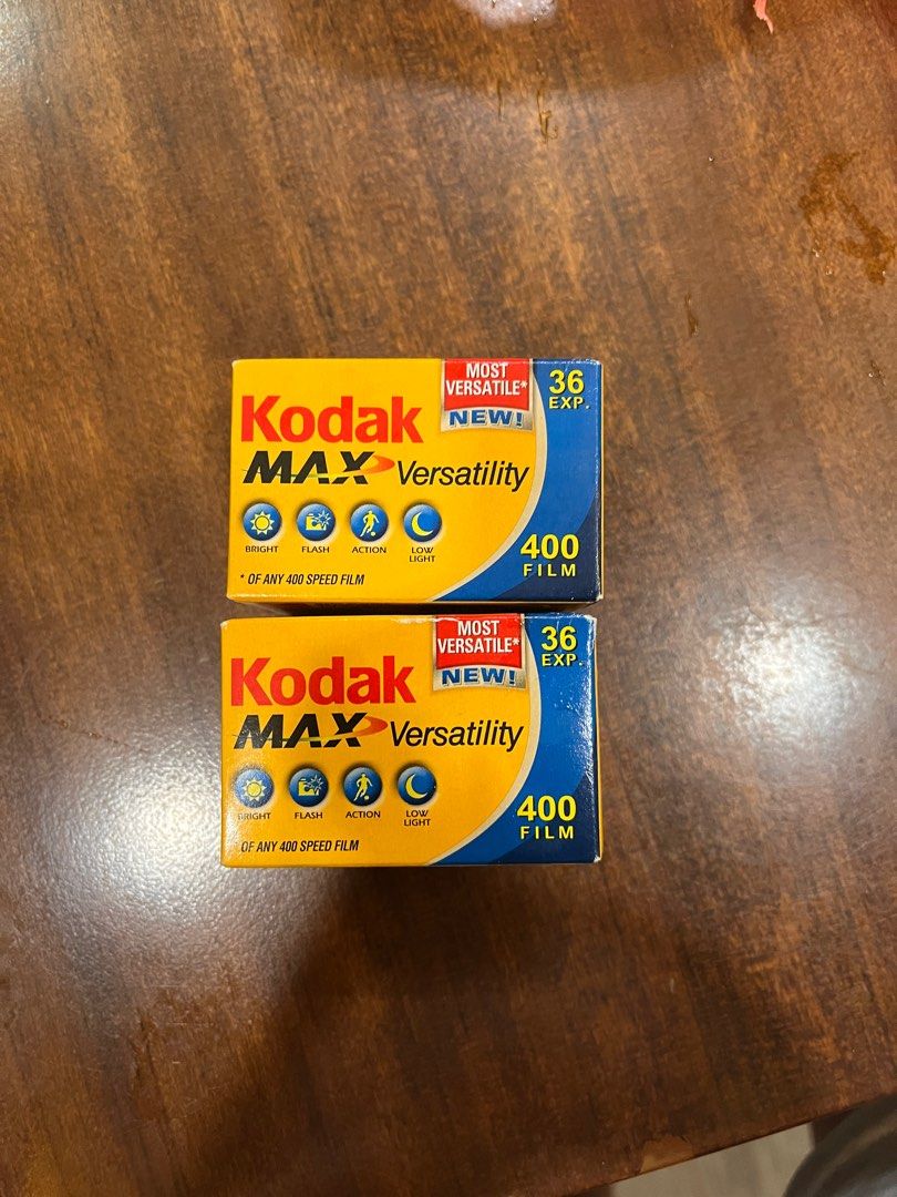 Kodak Max Versatility Film Roll (old kodak 400 emulsion), Photography, Photography Accessories ...