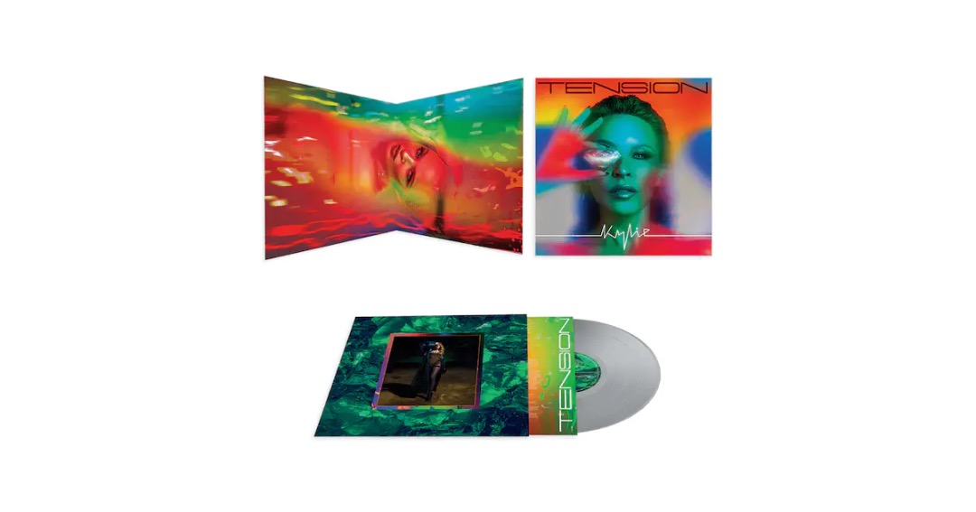 Kylie Minogue - Tension (EXCLUSIVE LTD EDITION GATEFOLD SILVER VINYL ...