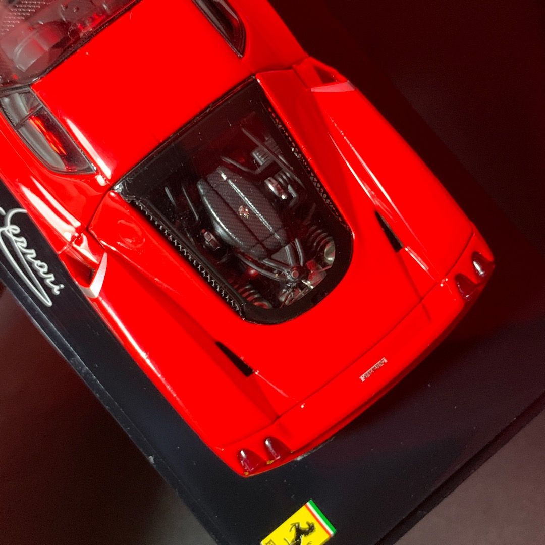 Kyosho Ferrari Enzo Test Car Red 05001T (1:43 Scale), Hobbies & Toys ...