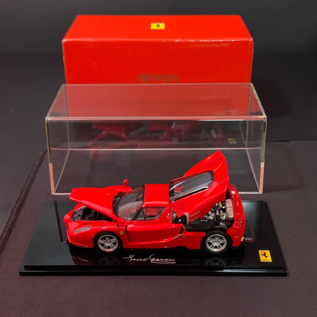Kyosho Ferrari Enzo Test Car Red 05001T (1:43 Scale), Hobbies & Toys ...
