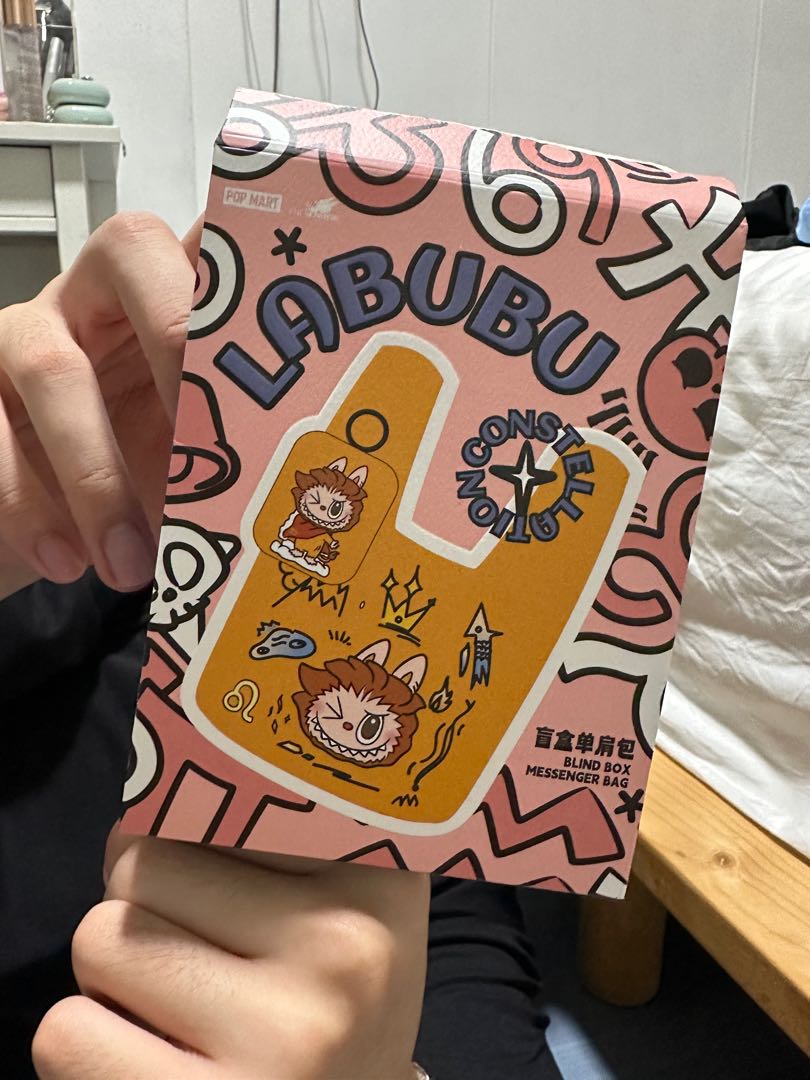 Labubu Messenger Bag (Capricorn), Hobbies & Toys, Toys & Games on Carousell