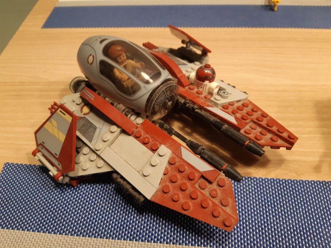 Lego Star Wars Obi Wan Jedi starfighter set, Hobbies & Toys, Toys ...