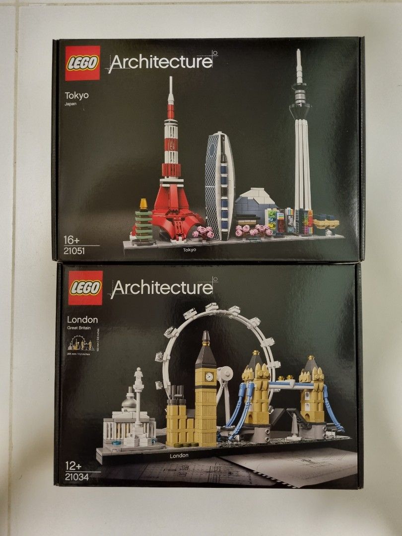 Lego Tokyo 21051 and London 21034, Hobbies & Toys, Toys & Games on ...
