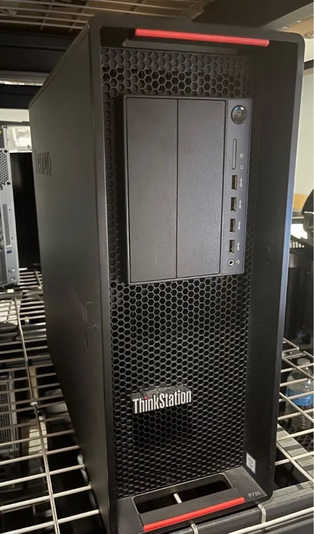 Lenovo ThinkStation P720 workstation, 2x Silver 4110 , 64GB Ram 512GB ...