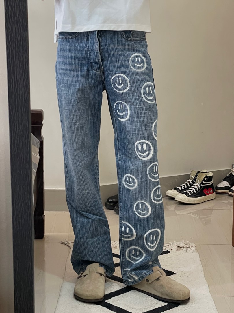 Levis 501 Custom Wideleg Jeans, Men's Fashion, Bottoms, Jeans on Carousell