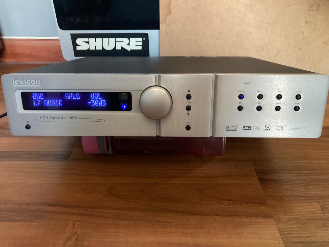 Lexicon MC-4 digital controller Not amplifier, Audio, Soundbars ...