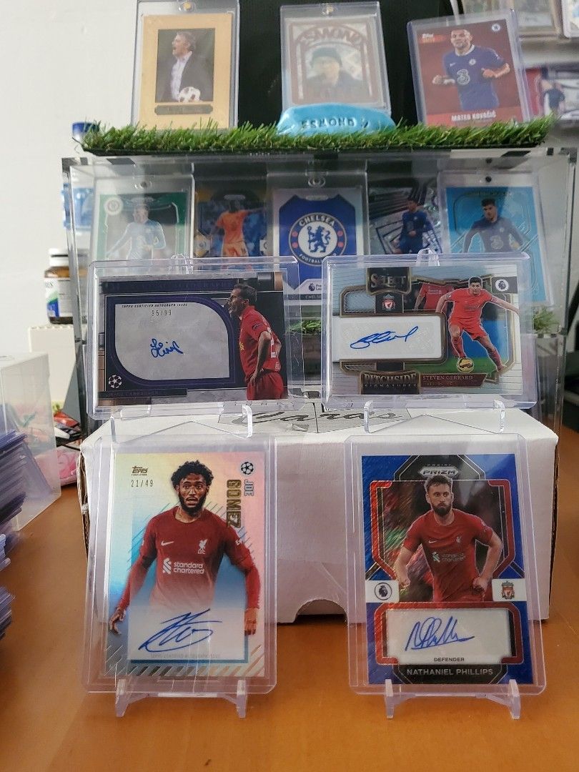 Liverpool FC Autograph Lot, Hobbies & Toys, Memorabilia & Collectibles, Fan Merchandise on Carousell