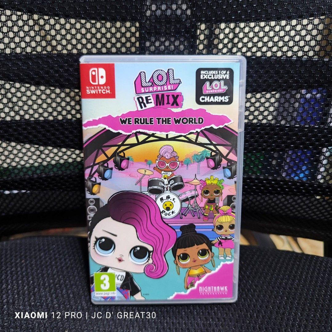 LOL Surprise Remix We Rule the World Switch Game, Video Gaming, Video ...