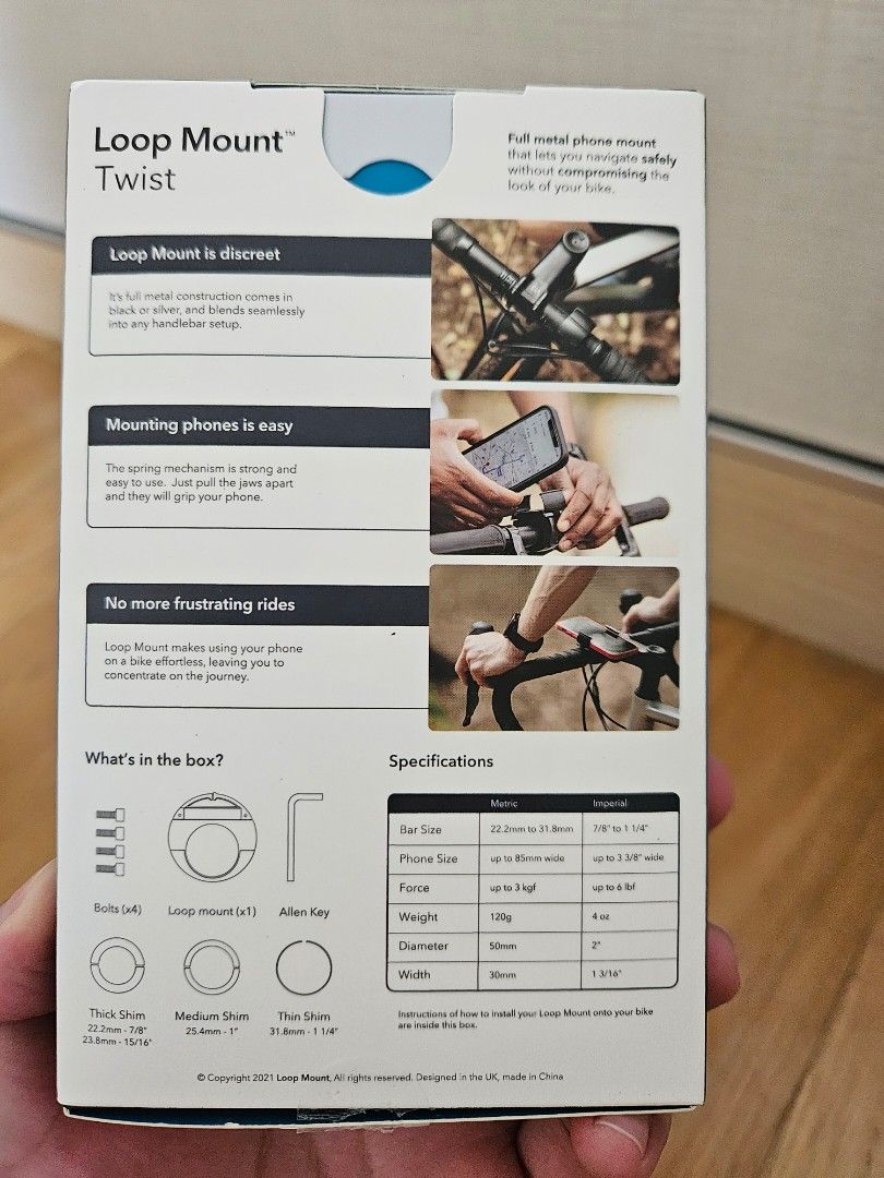 Loop Mount Twist, Sports Equipment, Bicycles & Parts, Parts & Accessories on Carousell