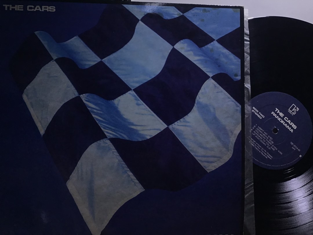 LP The Cars - Panorama OOP VINYL RECORD Anubis Piring Hitam 80s Pop ...