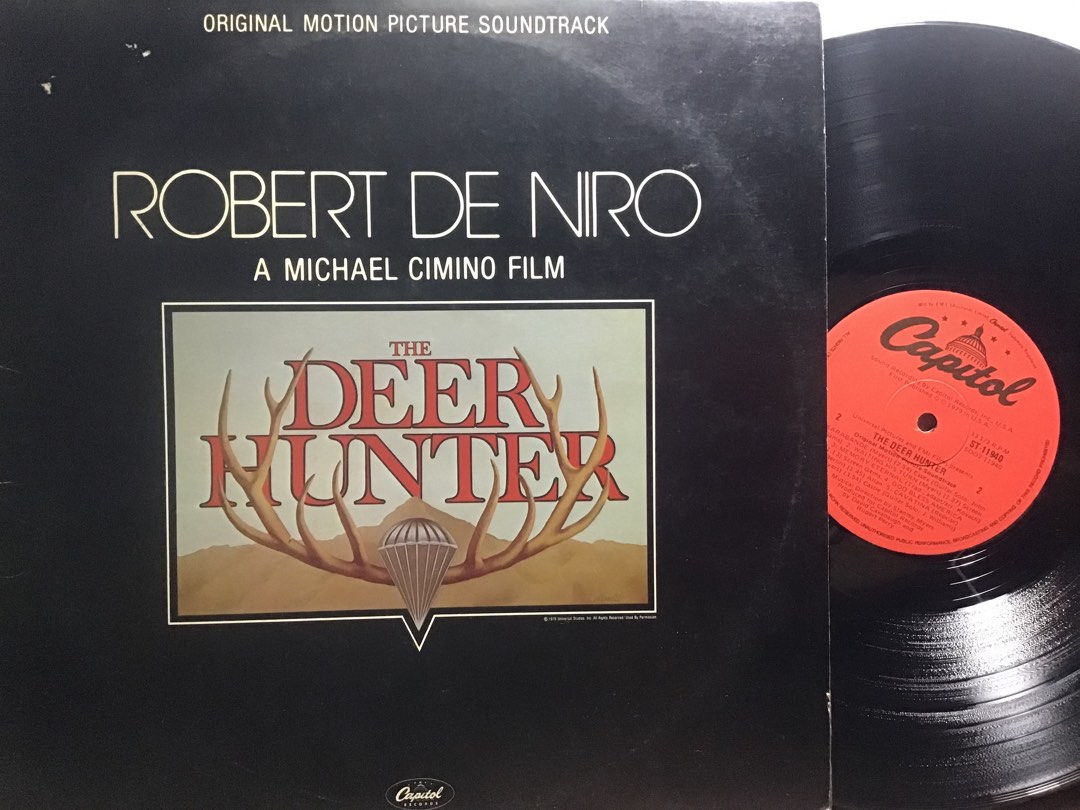 LP The Deer Hunter OST - Robert De Niro OOP VINYL RECORD Anubis Piring ...