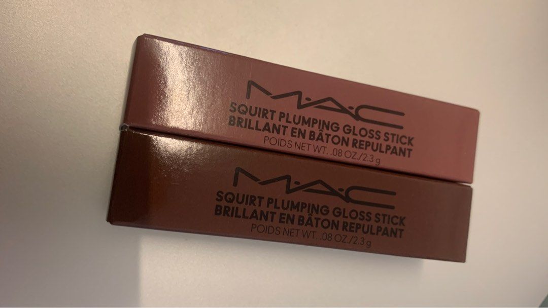 MAC Squirt Plumping Gloss Stick in 16 Lower Cut, 19 Simulation, Beauty & Personal Care, Face ...