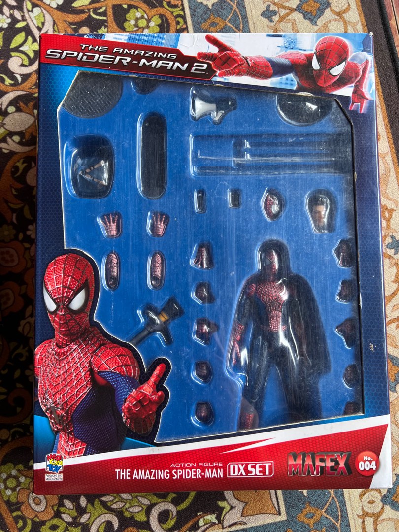 MAFEX 004 THE AMAZING SPIDERMAN 2 (RARE ITEM), Hobbies & Toys, Toys ...