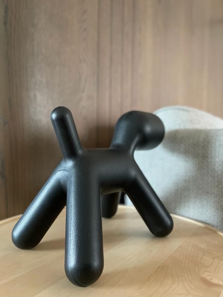 Magis Puppy Eero Aarnio Dog, Black, Furniture & Home Living, Furniture ...