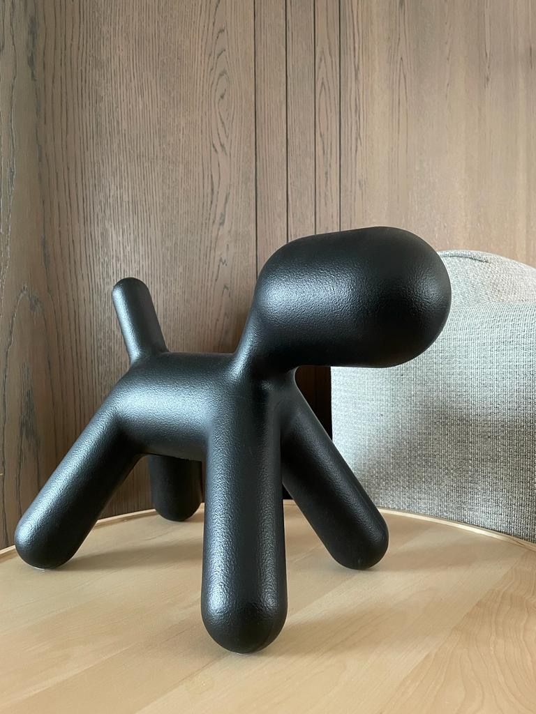 Magis Puppy Eero Aarnio Dog, Black, Furniture & Home Living, Furniture ...