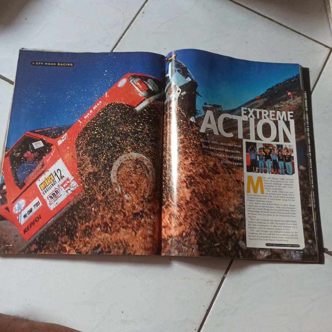 Majalah Mobil Import 4X4 Australia, Buku & Alat Tulis, Majalah & Lainnya di Carousell