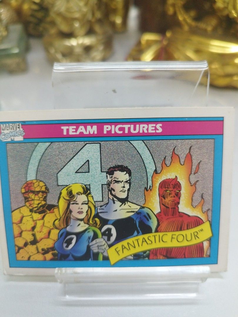 MARVEL COMICS Team Pictures Fantastic Four Mister Fantastic The thing ...