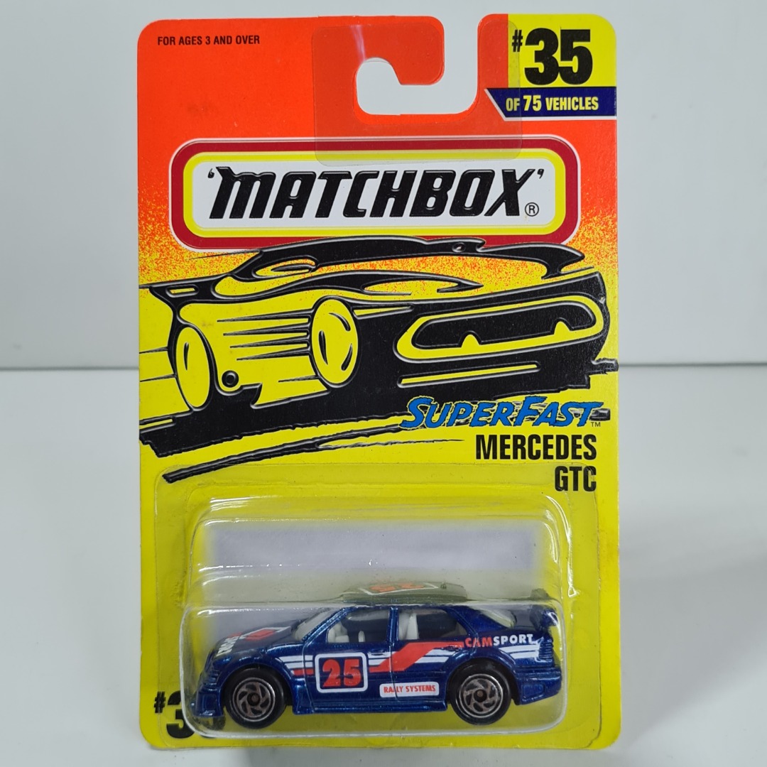 Matchbox Mercedes GTC, Hobbies & Toys, Toys & Games on Carousell