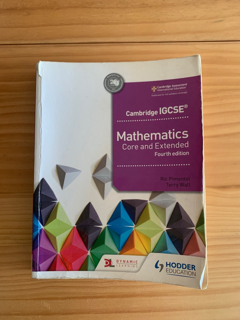 mathematics igcse core and extended, 興趣及遊戲, 書本 & 文具, 教科書 - Carousell