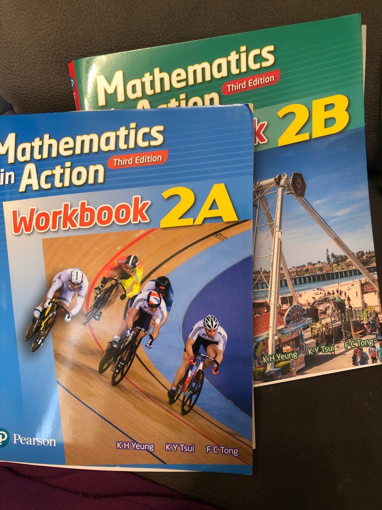 Mathematics In Action Workbook 2A 2B Maths, 興趣及遊戲, 書本 & 文具, 教科書 - Carousell