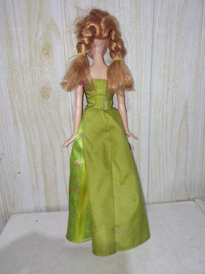 Mattel Disney Barbie Frozen Anna 2012 Doll, Hobbies & Toys, Toys ...