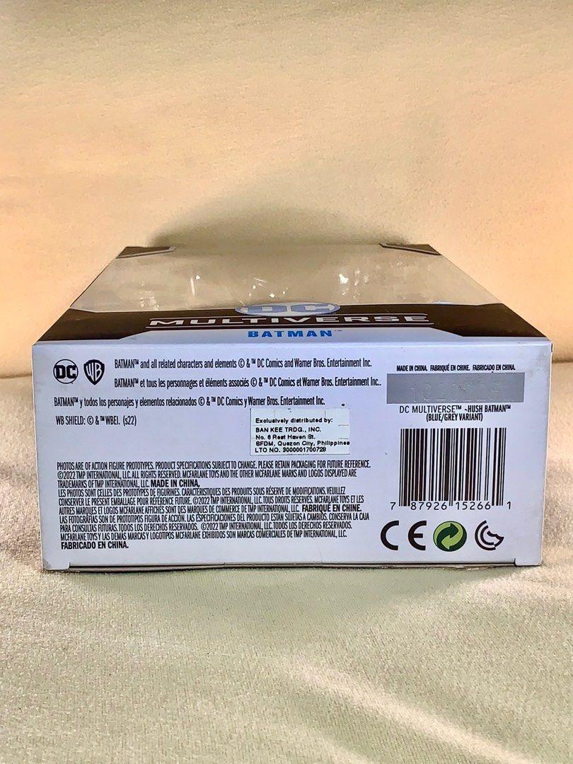 McFarlane Hush Batman Action Figure, Hobbies & Toys, Toys & Games on ...