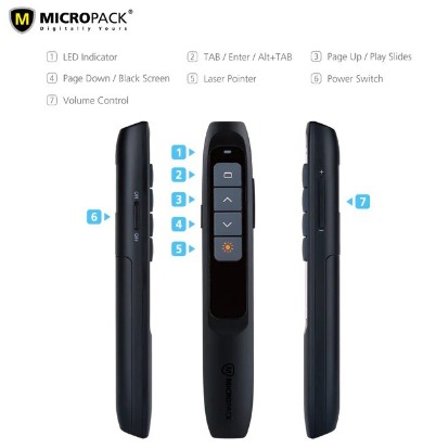 Micropack WPM-06 Pointer Lite Presenter, Computers & Tech, Office ...