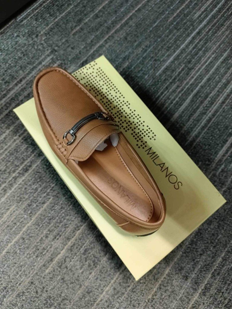 MILANOS LOAFERS IN MARCUS (KHAKI), Men's Fashion, Footwear, Dress Shoes ...