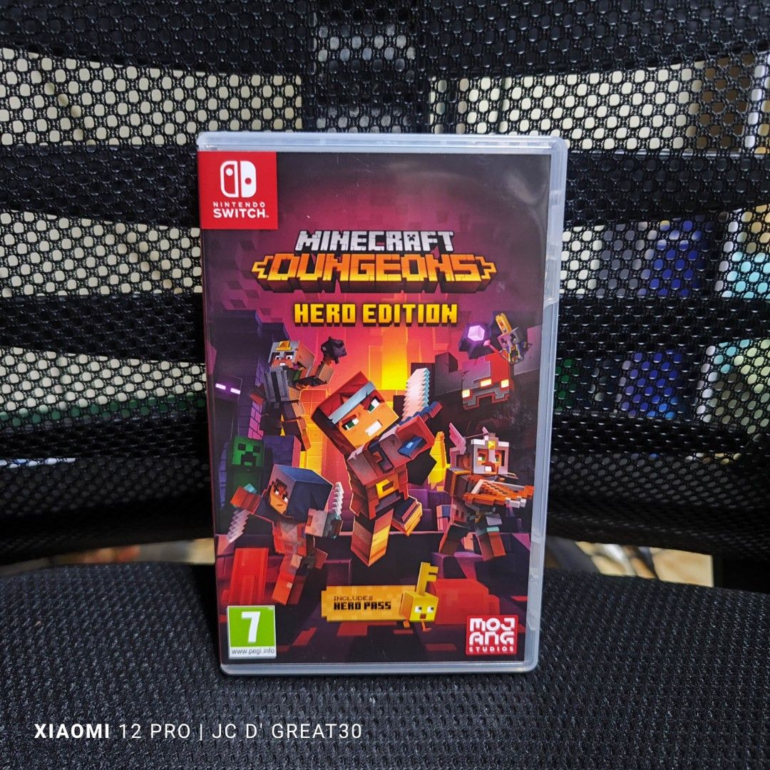 Minecraft Dungeon Hero Edition Switch Game, Video Gaming, Video Games ...