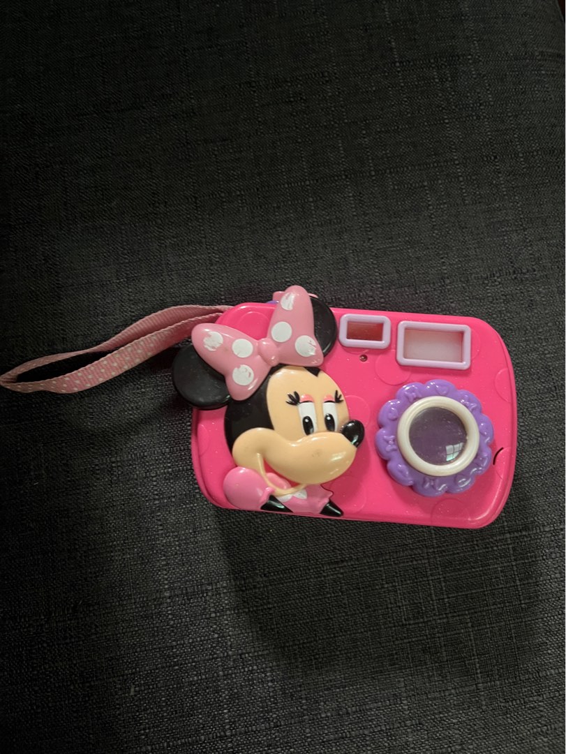 Minnie Camera Toy, Hobbies & Toys, Toys & Games on Carousell