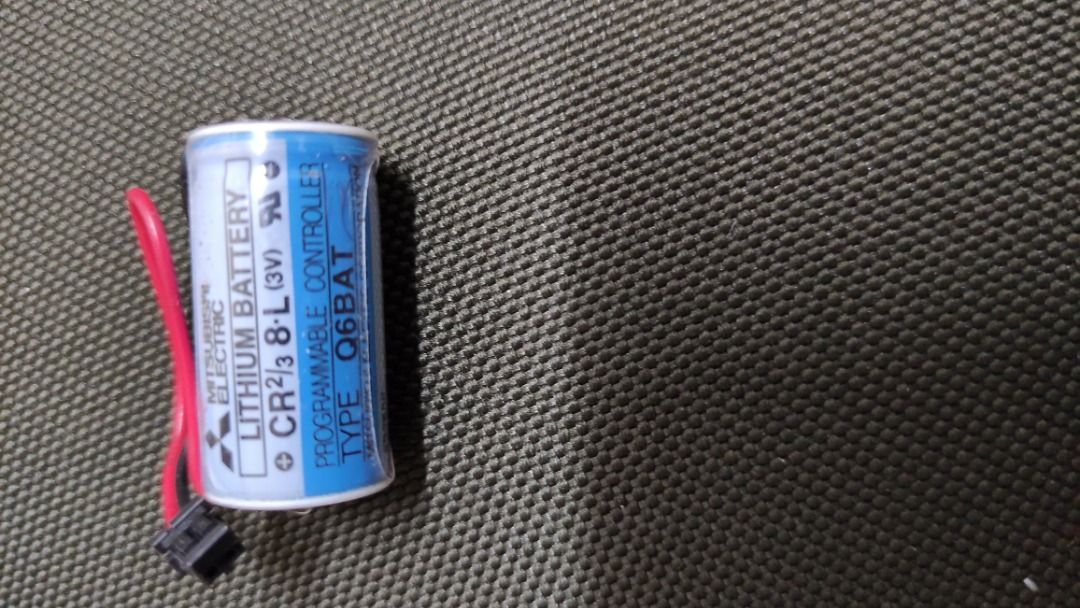 Mitsubishi PLC Battery -Q6BAT, Computers & Tech, Parts & Accessories ...