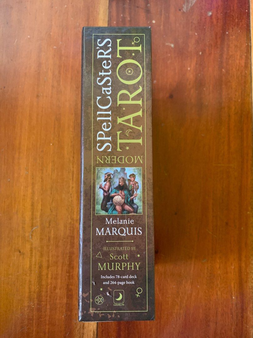 MODERN SPELLCASTER'S TAROT by Melanie Marquis, Hobbies & Toys ...
