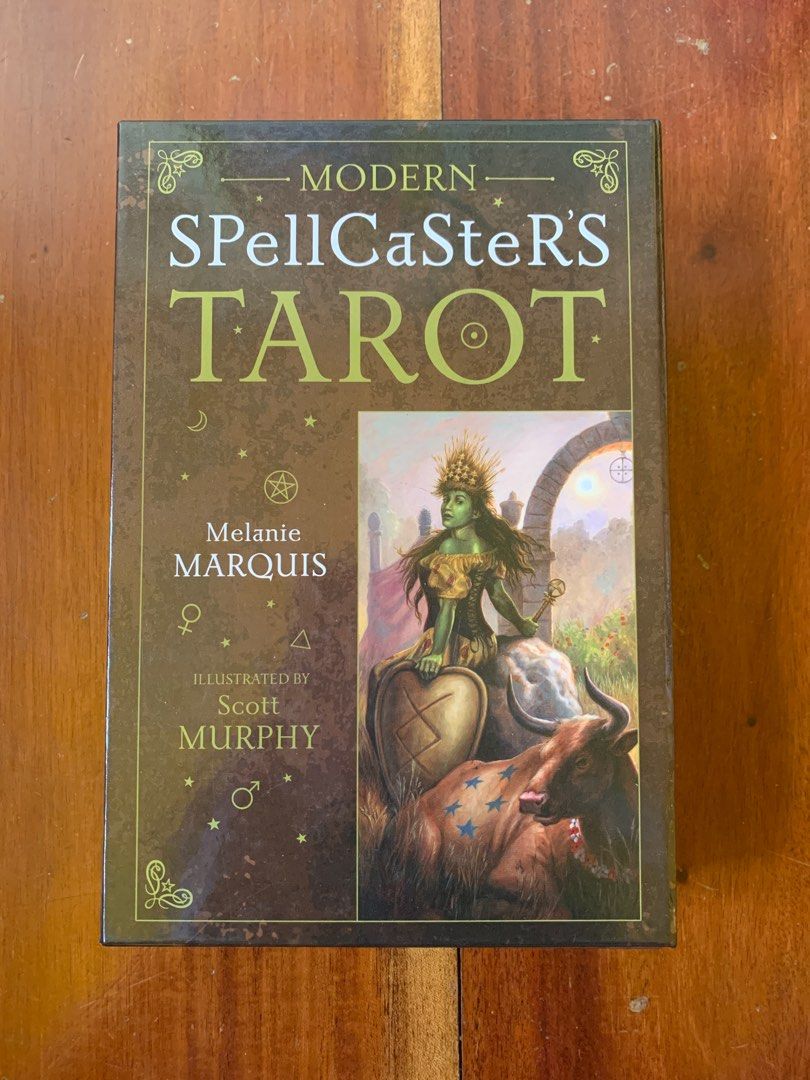 MODERN SPELLCASTER'S TAROT by Melanie Marquis, Hobbies & Toys ...