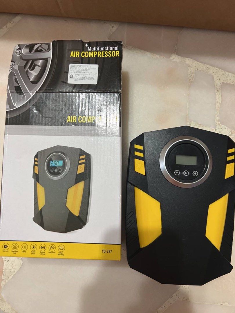 Multifunctional air compressor pump, Car Accessories, Accessories on ...