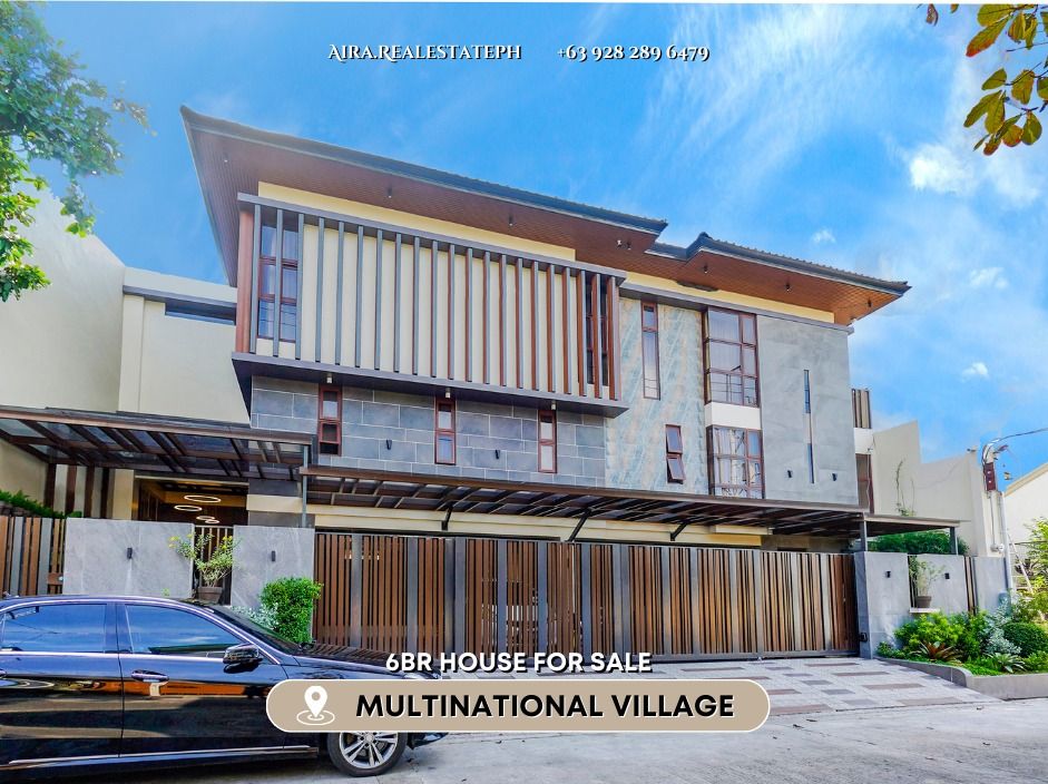 Multinational Village, Paranaque: Luxurious 6BR House & Lot for Sale ...