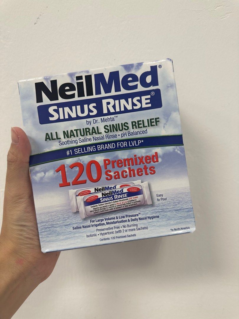 NeilMed Sinus Rinse Refill, Health & Nutrition, Medical Supplies ...