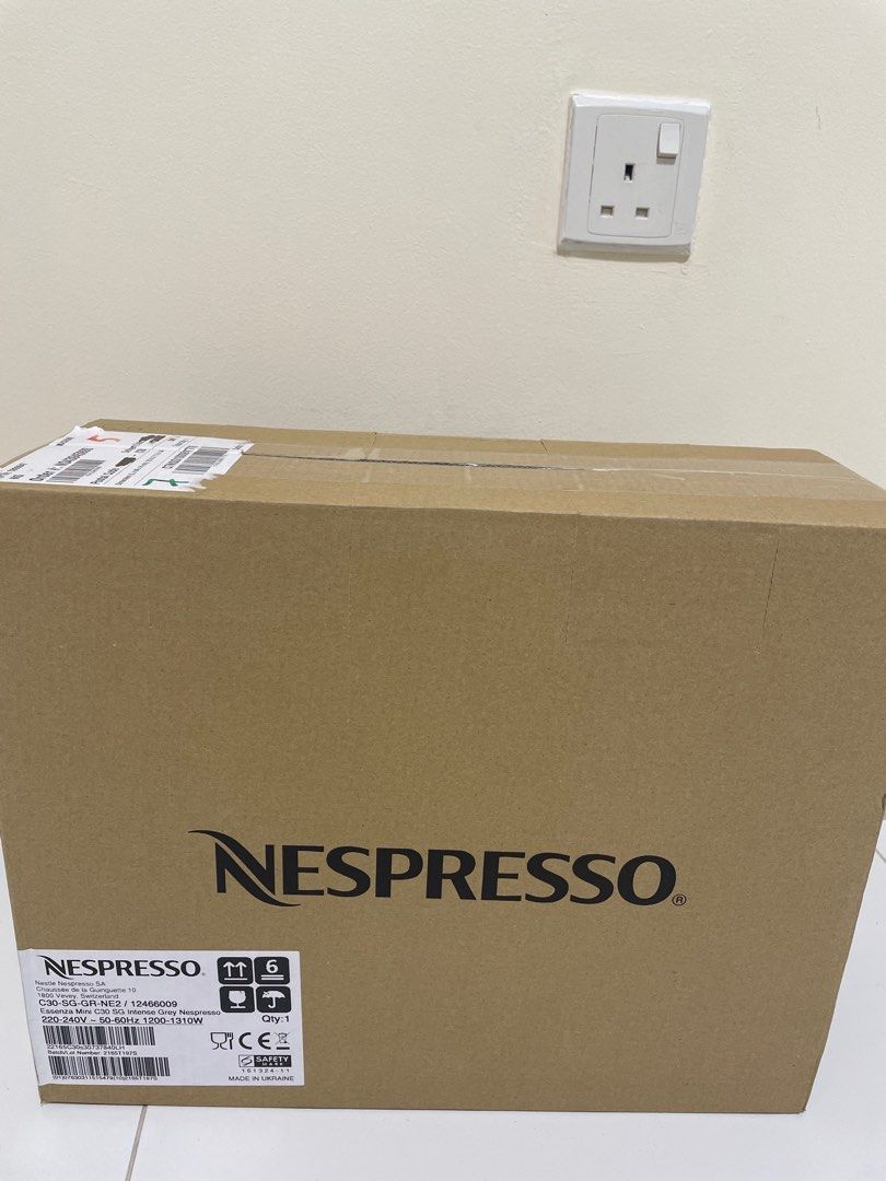 Nespresso Essenza Mini (Intense Grey), TV & Home Appliances, Other Home ...