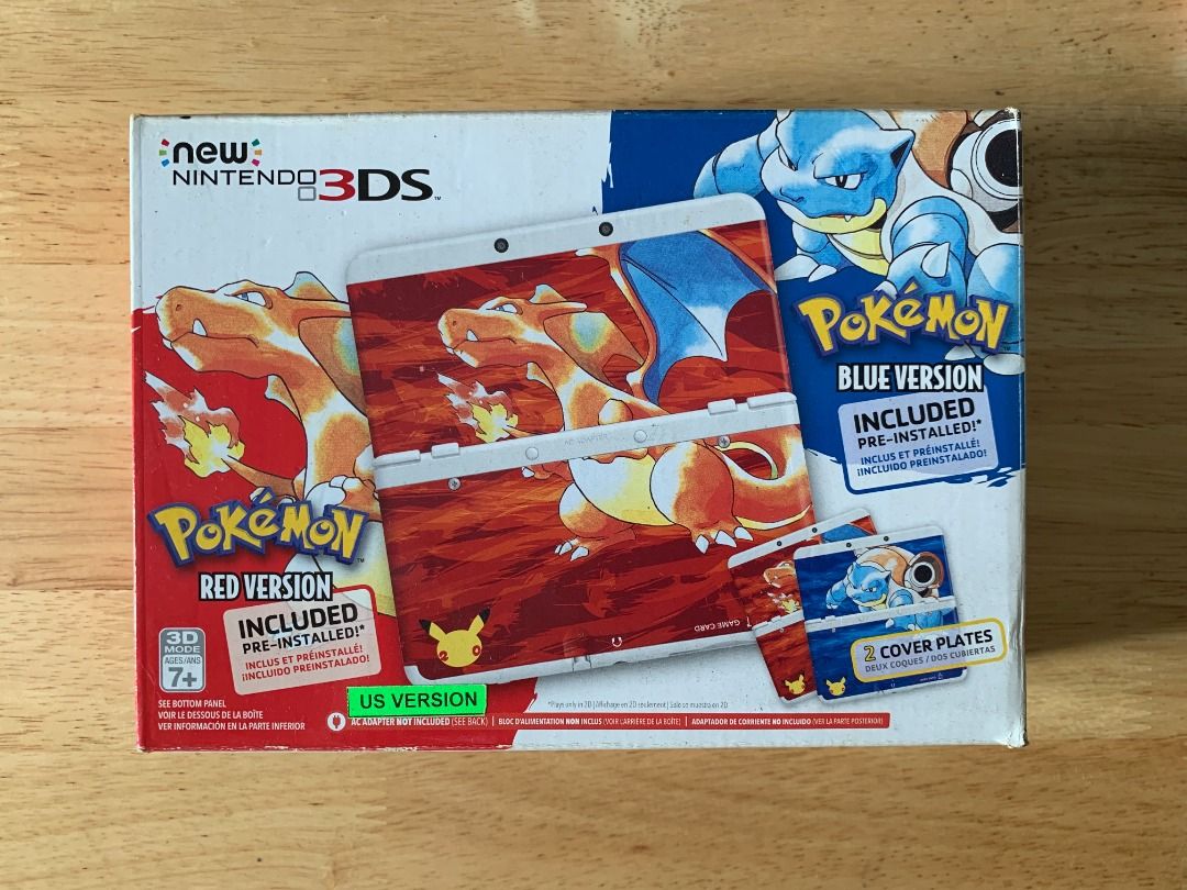 New Nintendo 3DS Pokemon version (BUNDLED with Pokémon Y and Pokémon ...