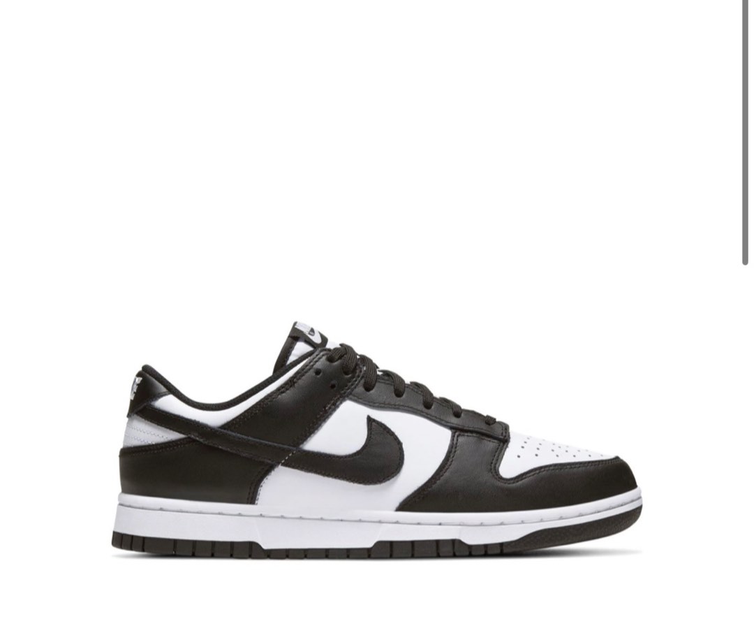 Nike Dunk Low Panda Mens Fashion Footwear Sneakers On Carousell
