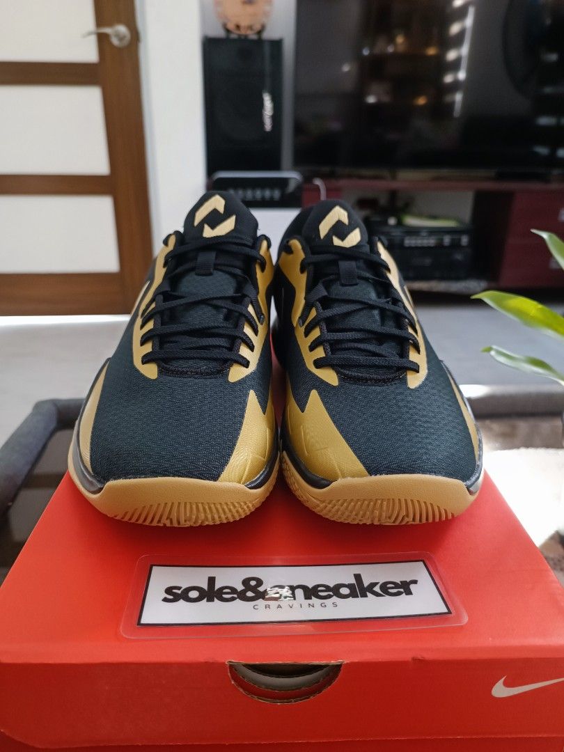 Nike Precision 6 'Black Metallic Gold', Men's Fashion, Footwear ...