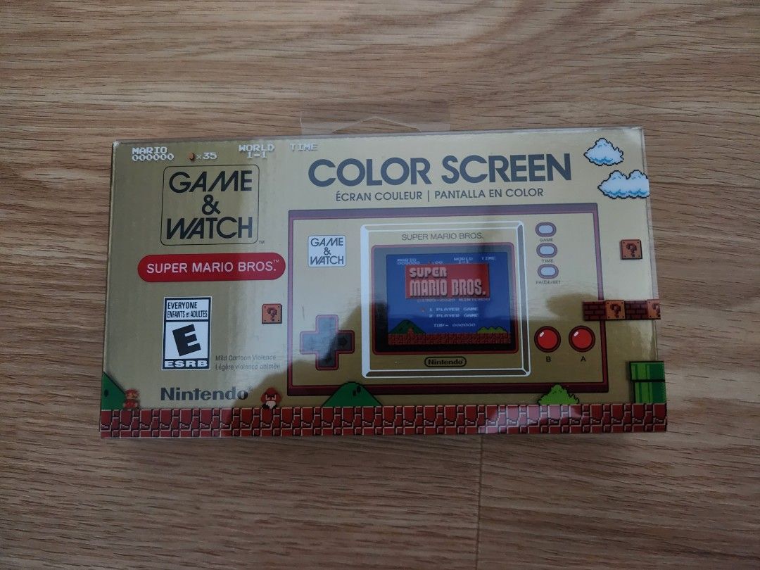 Nintendo Game and Watch Mario Edition, Video Gaming, Video Game ...