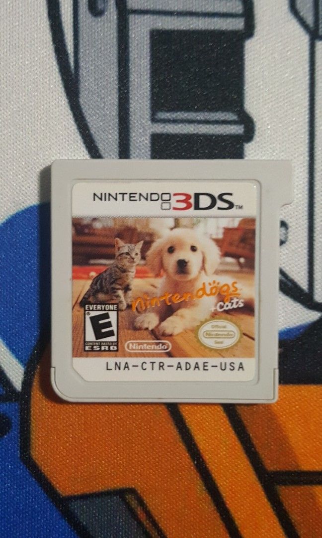 Nintendogs + Cats 3DS Cartridge only, Video Gaming, Video Games ...