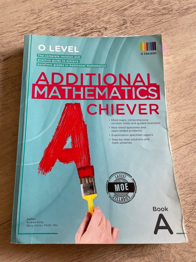 O Level Additional Maths Achiever, Hobbies & Toys, Books & Magazines ... O Level Additional Maths Achiever, Hobbies & Toys, Books & Magazines ...