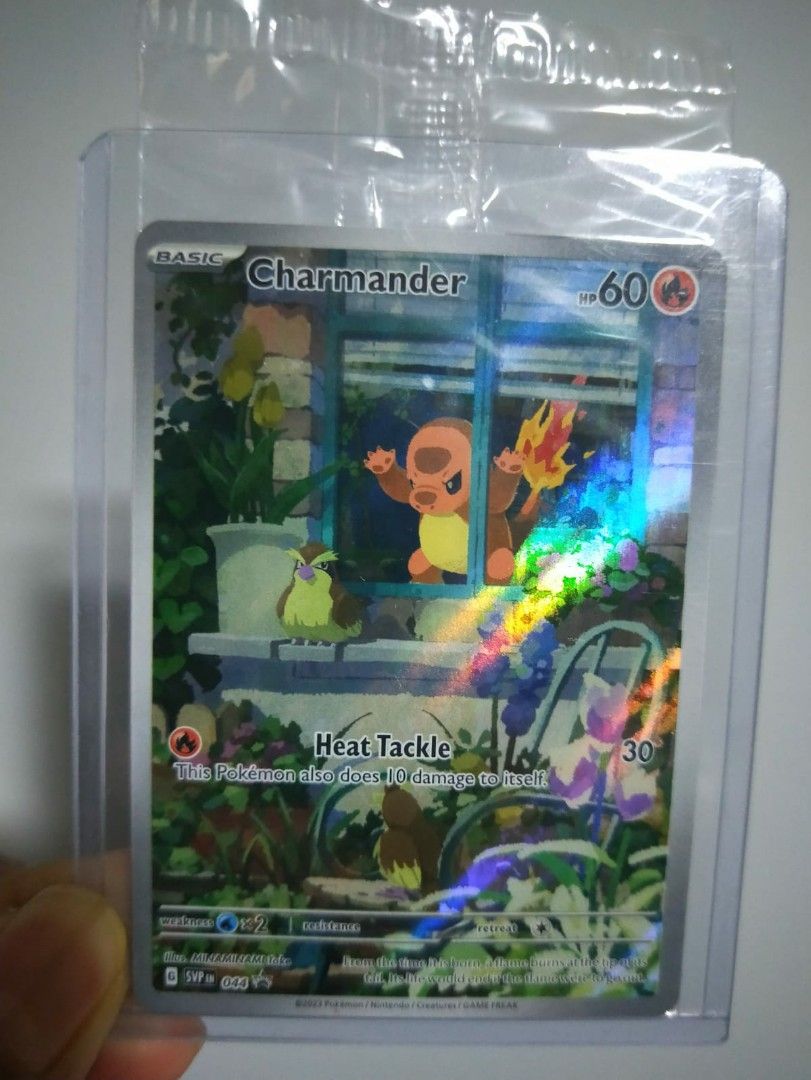 OBF - Promo Chamander Cards, Hobbies & Toys, Toys & Games on Carousell