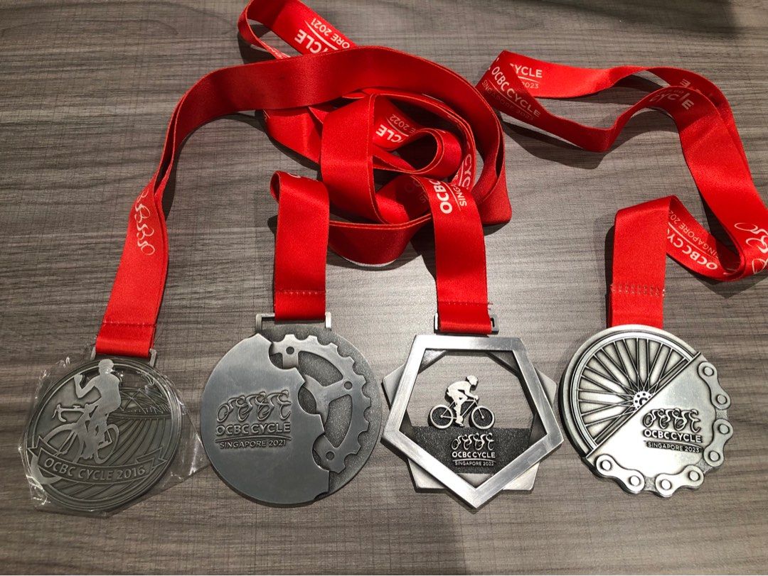 OCBC Cycle Medals , Hobbies & Toys, Stationery & Craft, Stationery ...