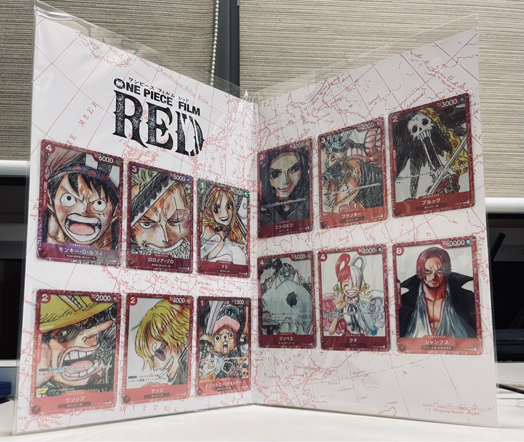 One Piece Premium Card Collection Set - Film Red , Hobbies & Toys, Toys ...