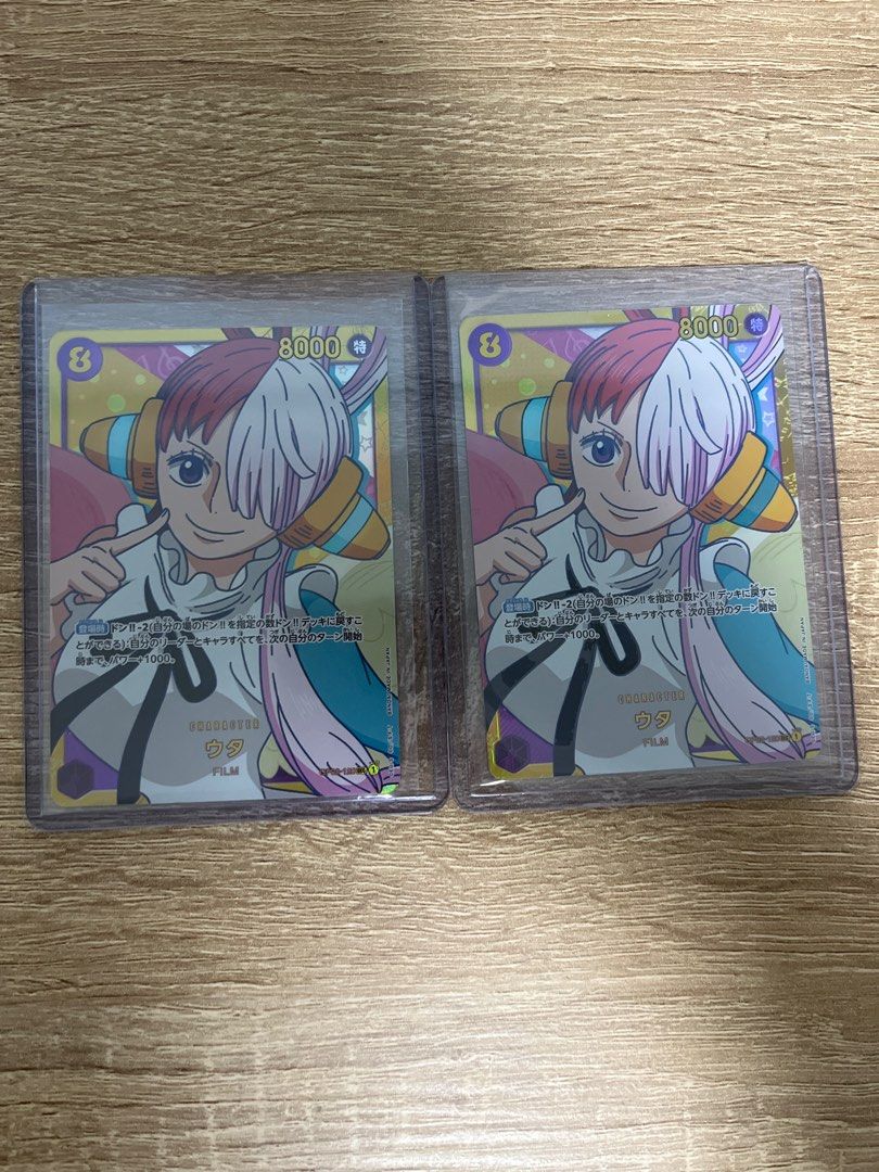 Op Uta Sec X Secret Rare One Piece Tcg Hobbies Toys Toys Games On Carousell