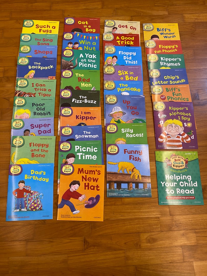 Oxford reading tree levels 1-3 biff chip and kipper, Hobbies & Toys ...