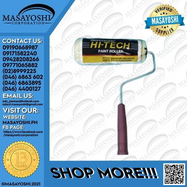 Paint Roller 4" with Handle Polyester| Paint Roller Brush | Hand Tool ...